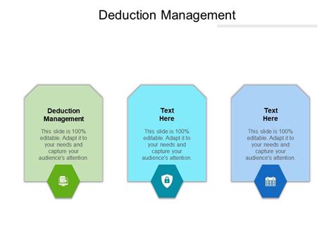 Deduction Management Ppt Powerpoint Presentation Styles Grid Cpb Presentation Graphics