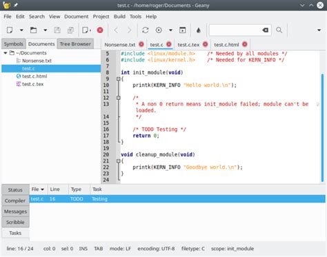 Useful Geany Plugins Tips And Tricks