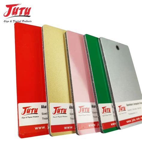 Easy Maintenance 1220 2440 Mm Acp Sheets Wall Acm Panels Aluminum