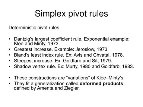 Ppt An Affine Invariant Approach To Linear Programming Powerpoint