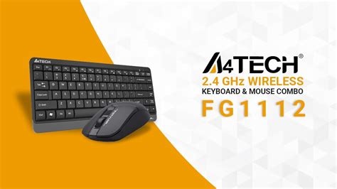 A4tech Fg1112 Wireless Keyboard Mouse Combo Real Tech Info