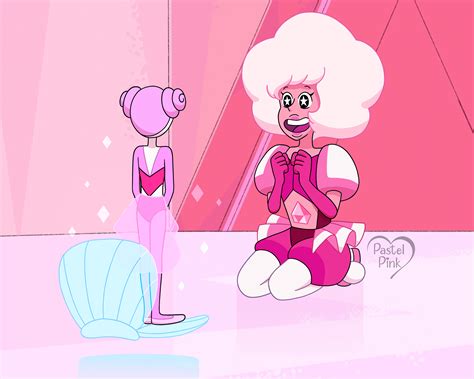 Pink Diamond Receiving Her Brand New Pearl Shes Very Excited R Stevenuniverse