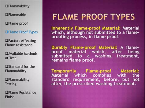 Flammability Testing Of Clothing Pptx