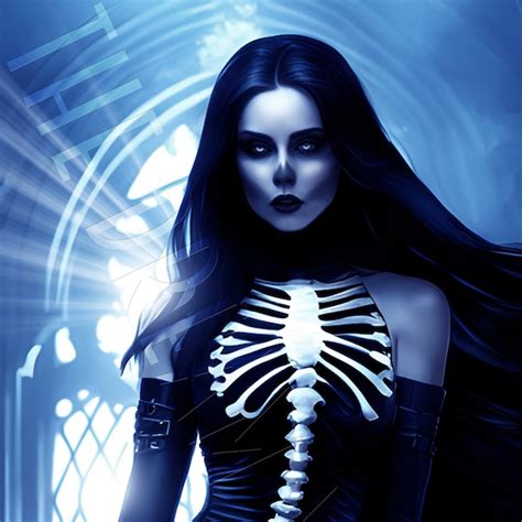 Sexy Skeleton Girl Etsy