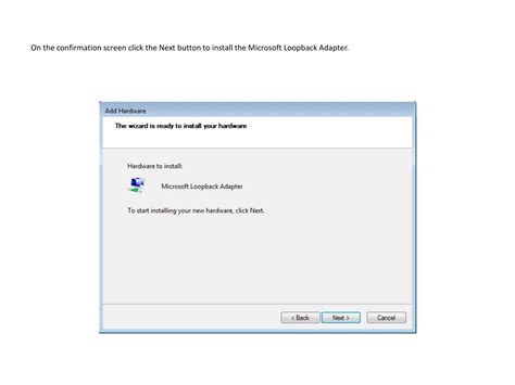 ppt how to add loopback adapter in windows 7 powerpoint presentation