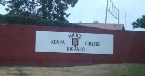 Nyeri Police Recruit Arrested For Beating Squad Leader Who Ordered Him