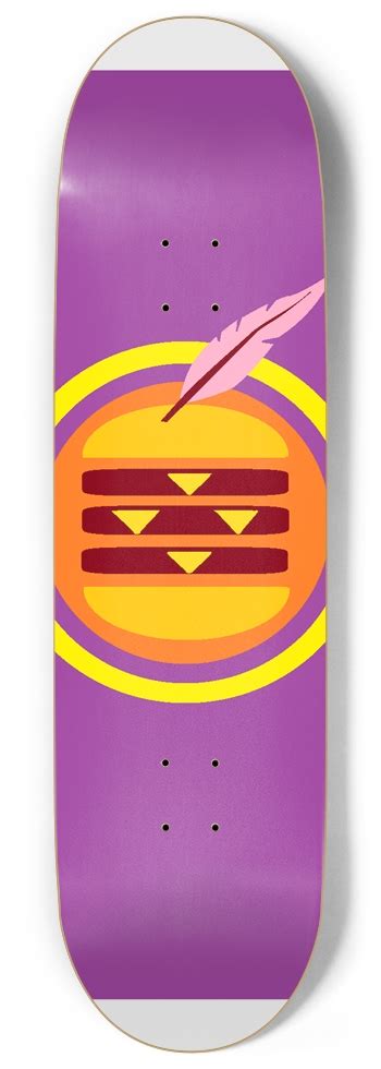 Triple Mack Daddy 9 Inch Skateboard By Hally Designs
