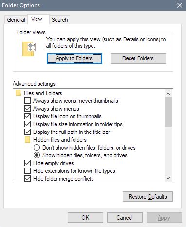 File Explorer Folder Type Template Solved Windows Forums