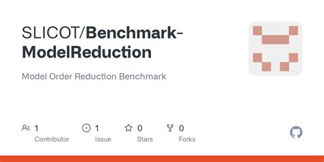 Github Slicot Benchmark Modelreduction Model Order Reduction Benchmark