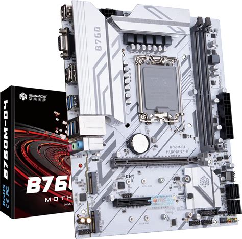 Amazon.com: HUANAZHI Intel Lga 1700 Motherboard B760m D4 M-ATX Ddr4 ...