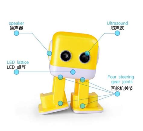 Cubee Robot Smart Intelligent Dance Robot F9 Toy Electronic Walking