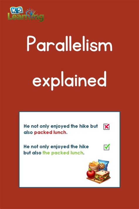 Parallelism Explained In Parallelism Grammar Phonics Words Nouns Verbs Adjectives