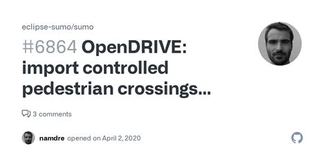 Opendrive Import Controlled Pedestrian Crossings Based On Signal Type · Issue 6864 · Eclipse