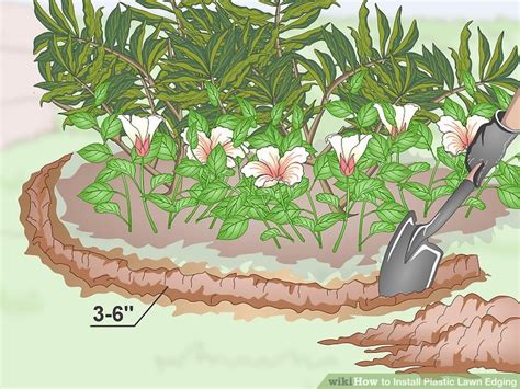 How To Install Plastic Lawn Edging 12 Steps With Pictures