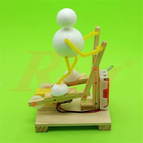 diy motor powered electric step elliptical machine science toy ram electronics website