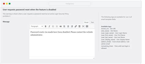 How To Disable The Password Reset Request Option In Wordpress Melapress