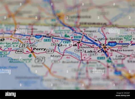 Map Of Florida Live Oak