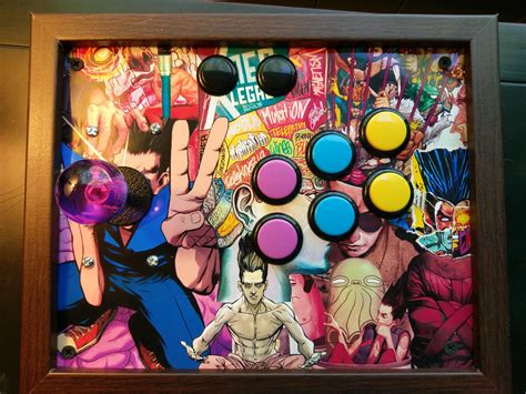 Made My First Arcade Stick Today Reppin Legion R RetroPie