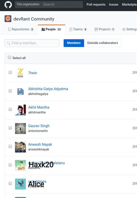 Github Devrant Community Has 30 Members Now And We Are Still Growing Thank You All Devrant