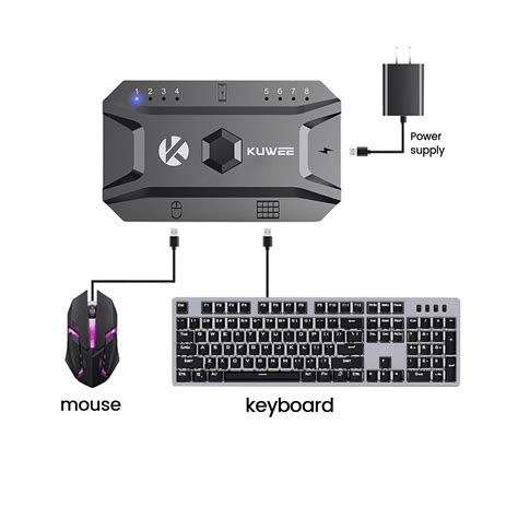 Bluetooth Hub Usb 50 Converter Wired Keyboardandmouse To Wireless Hub
