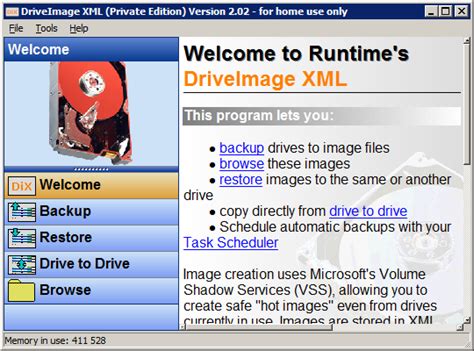 Creating Disk Images With Driveimage Xml