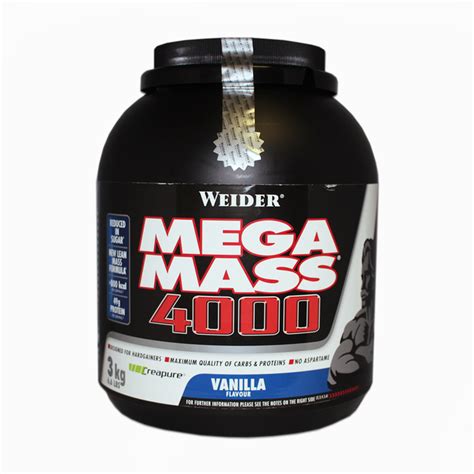 Weider Mega Mass 4000 3000g Dose 4990
