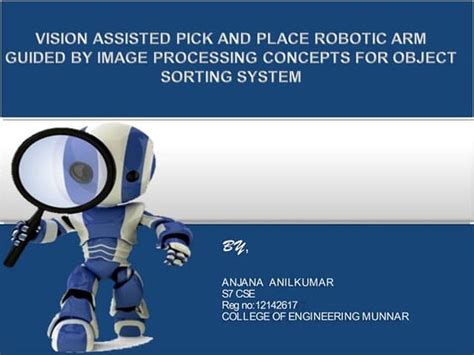 pick and place robotic arm ppt