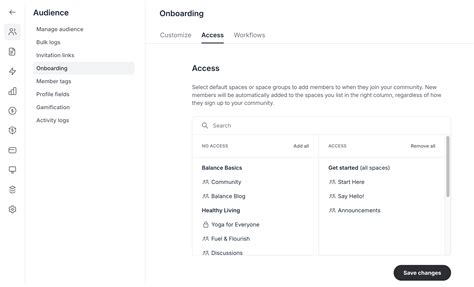 Automatically Grant Free Access To Spaces When Members Join Your