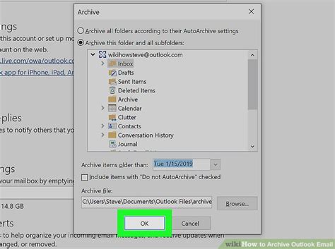 Ways To Archive Outlook Email WikiHow Tech