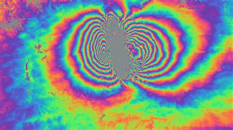 Tibet Earthquake Mapping Ground Deformation With Sentinel 1