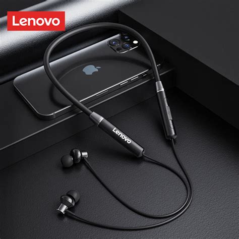 Lenovo He X Bluetooth Headset Ipx Waterproof Sports Headphones Magnetic Neckband Wireless