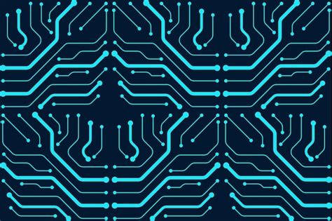 Premium Vector Abstract Illustration Technology Circuit Board