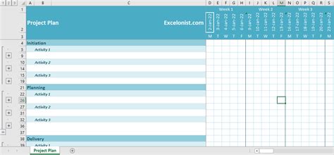 checklist template for excel