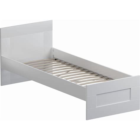 Кровать Шведский Стандарт СИРИУС односпальная, 205x86x82 см, белая 2.02 ...