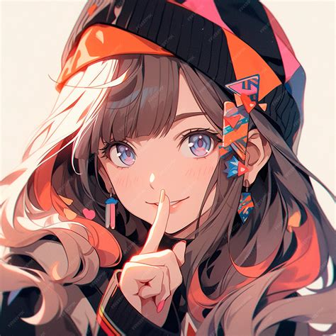 Premium Ai Image Pretty Anime Girl