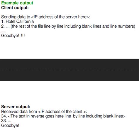 Solved You Will Use The Icp Echo Client And Server Code For