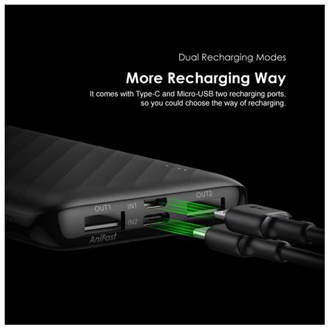 Oraimo Toast 10 Flash 10000mAh 2 4A Power Bank OPB P118D Price In