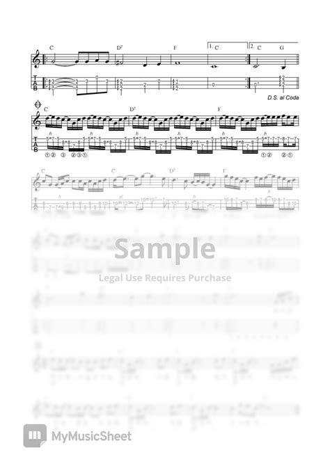 델리스파이스 고백 반주곡 Sheets By 싱글벙글 우쿨렐레