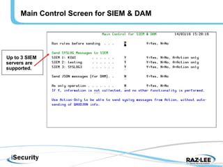 Syslog For SIEM Using ISecurity PPT