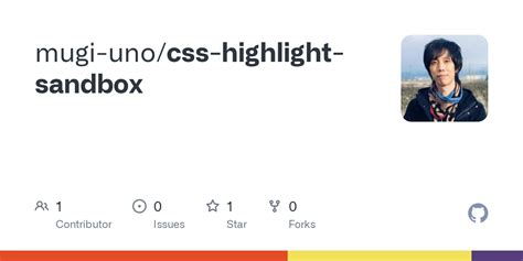Github Mugi Unocss Highlight Sandbox