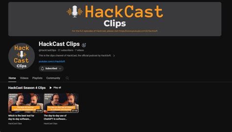 Hacksoft On Linkedin Hackcast Youtube Clips Podcast
