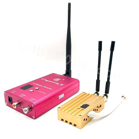 12g 8w 6ch Vtx 12ch Vrx High Power Wireless Analog Video Transmitte
