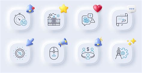 회의 톱니바퀴 구분선 및 대상 경로 선 아이콘 웹앱의 경우 인쇄 벡터 3차원 형태에 대한 스톡 벡터 아트 및 기타 이미지 3차원 형태 5g 공학 Istock