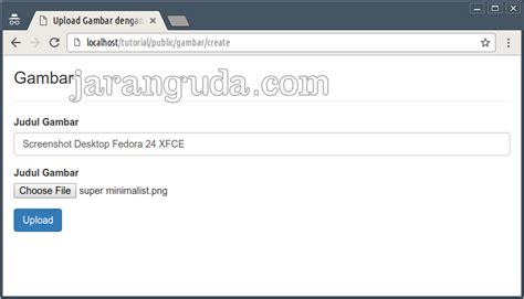 Membuat Upload Gambar Dengan Laravel 52 Jaranguda