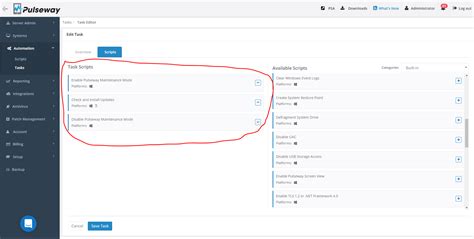Run Script Before And After Running Patching Policy Feature Requests