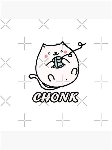 Chapa Este Divertido Diseño Retro Vintage Chonk Kitty Es Ideal Para