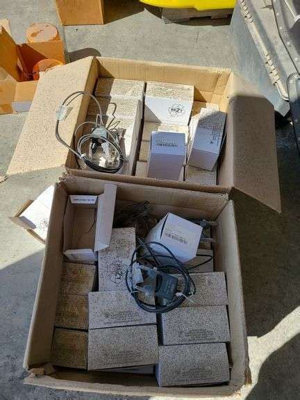 2 Boxes Of Faulted Circuit Indicators Schmid Auction