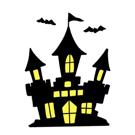ハロウィンのお城のイラスト ハロウィン 背景 フリー ハロウィン フリー素材 ハロウィン イラスト