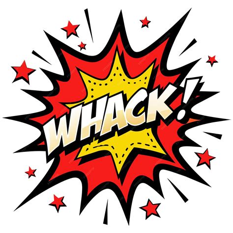Premium Vector Comic Whack Spack Splash Vector Illustration