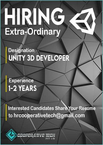 Cooperative Tech On Linkedin Unitydeveloper Unity3d Unitygames
